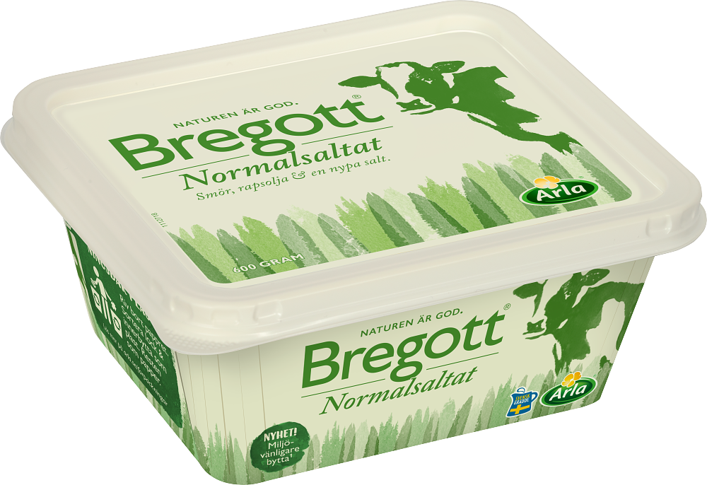 Bregott® Normalsaltat smör & rapsolja 600 g | Arla