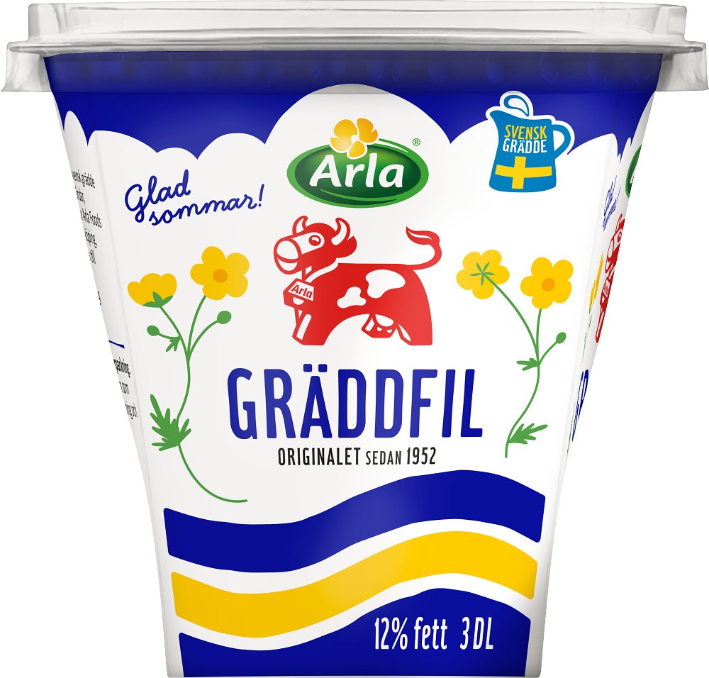 Arla Ko® Gräddfil 12% 3 dl | Arla