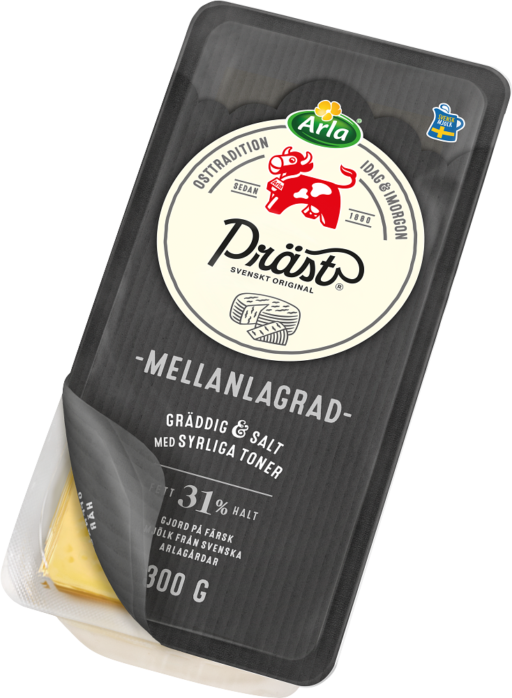 Arla Ko® Präst® skivad ost 300 g | Arla