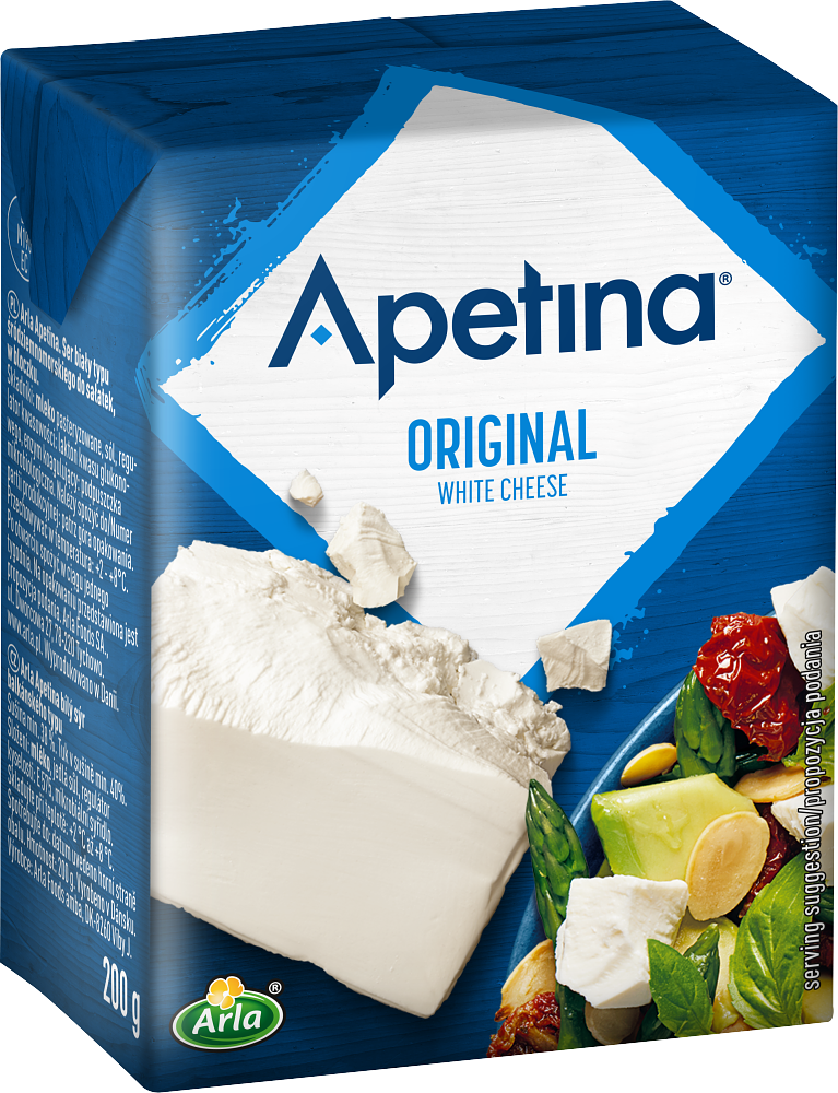Apetina® Vitost krämig hel bit 17% 200 g | Arla